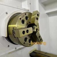 China TCK800 Slant Bed CNC Lathe Milling Servo Automatic GSK Gear Bearing 5700KG for sale