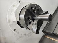 China 3 Jaw Manual Chuck TCK56 750mm Bench Mini small Horizontal Lathe Machine GSK CNC Control for sale