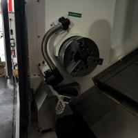 China High Precision Slant Bed Lathe 1000mm TCK56 CNC Turning Center With Hydraulic Steady Rest for sale