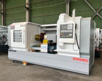 China High Precision CK 6163 Lathe Horizontal Flat Bed CNC Lathe 130 Through Bar Precision for sale