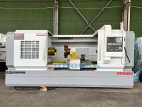 China High Precision CK 6163 Lathe Horizontal Flat Bed CNC Lathe 130 Through Bar Precision for sale