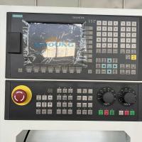 China Middle duty 1000mm Cnc Turning Machine CK6136 CNC Lathe 8 Station Electric Turret for sale