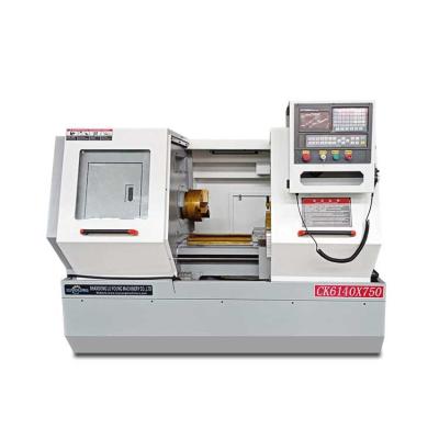 China Flat Bed CK6140 CNC Lathe Machine GSK Or FANUC Control Coolant for sale