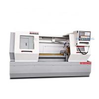 China Flat Bed CK6140 CNC Lathe Machine GSK Or FANUC Control Coolant for sale
