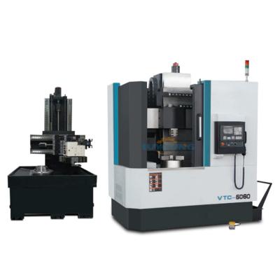 China Vertical Cnc Lathe Machine VTC5060 VTC7080L VTC9010L VTC1200L VTC1600 for sale
