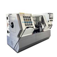 China 1000mm Cnc Turning Machine CK6136 CNC Lathe 4 Station Electrical Tool Holder for sale