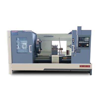China Horizontal Metal Cnc Lathe Turning Machine CK61100x5000mm 800mm manual chuck for sale