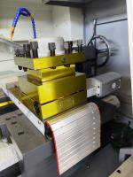 China Flat Bed Machine Ck6150 750 1000 1500mm Distance 4 6 8 Station Electrical Tool Holder for sale