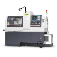 China Cnc Swiss Type Automatic Lathe Sm125 Horizontal 2 Spindle 5 Axis for sale