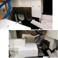 China Swiss Type Cnc Lathe Machine Ak164 Precision Fanuc Controller 4 Axis Horizontal for sale
