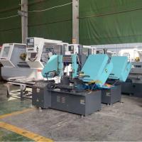 China GZ4250 CNC Horizontal Metal Band Saw Machine Auto Bar Feeder Design 5.5kw for sale