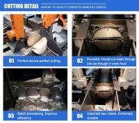 China Portable Band Saw Machine For Metal Cutting 2.2kw Hydraulic Tension Method for sale