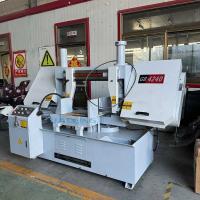China CE Certified Semi Metal Cutting Horizontal Band Saw Machine 300mm 5.5kw for sale