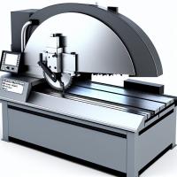 China Heavy-Duty Industrial Applications 300mm Sawing Range Metal Band Sawing Machine with 45m/min Blade Speed for sale