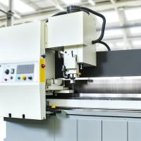 China Heavy-Duty Industrial Applications 300mm Sawing Range Metal Band Sawing Machine with 45m/min Blade Speed for sale