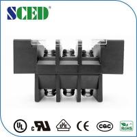 China PC Black Wire Terminal Block 4 - 22 AWG For Medicine Equipment for sale