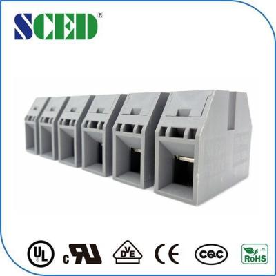 China 16.5mm Pitch Panel Mount Terminal Block Single Feed Through 4-22 AWG Wire Range 600V/85A for sale