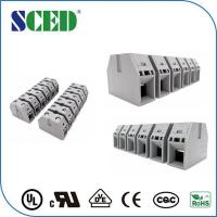China 16.5mm Pitch Panel Mount Terminal Block Single Feed Through 4-22 AWG Wire Range 600V/85A for sale