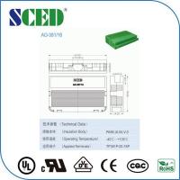 China Green 3.81mm Pluggable Din Rail Mounting Accessories 16pin Automotive for sale