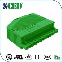 China 5.08mm 13 Pin Plug In Terminal Block Connector PA66 Wire Collect Box for sale