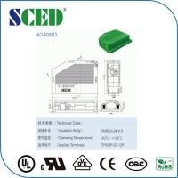 China 5.08mm 13 Pin Plug In Terminal Block Connector PA66 Wire Collect Box for sale