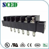 China Flange Small Terminal Blocks 7.62mm 14 - 22 AWG Power Connector for sale