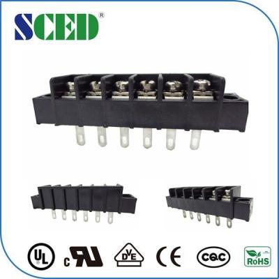 China Flange Small Terminal Blocks 7.62mm 14 - 22 AWG Power Connector for sale