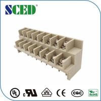 China Two Row Terminal Block Barrier Connector 7.62mm Pitch Barrier Strips for sale