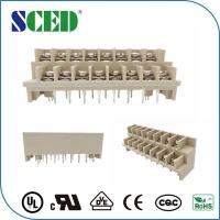 China Two Row Terminal Block Barrier Connector 7.62mm Pitch Barrier Strips for sale