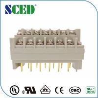 China Fence Strips Grey Barrier Terminal Block Phosphor Bronze Terminal for sale