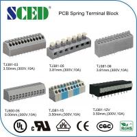 China 2p - 28p 3.50mm Spring Clamp Terminal Block For Frequency Converters for sale