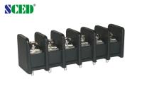 China 8.25mm Center Spacing PCB Terminal Blocks PBT UL94-V0 Brass 300V 20A 2P-32P Configuration for sale