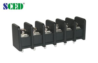 China 8.25mm Center Spacing PCB Terminal Blocks PBT UL94-V0 Brass 300V 20A 2P-32P Configuration for sale