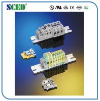 China 4mm² Feed Through DIN Rail Terminal Blocks TR-KG3N-02 with 0.6-0.8 Nm Torque for Industrial Control Systems for sale