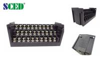 China Triple Level Barrier Terminal Block Connector 10 Pin Electric Connector 7.62mm for sale