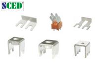 China PCB Terminal Block Accessories , Brass Electrical Components 5.0mm Center Space for sale
