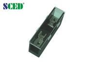 China 690V 5A Din Rail Terminal Block Accessories PBT M4 Screw With Cover For Power for sale