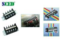 China Power Terminal Block 32.00mm 175A Black Screw Mount Connection for sale