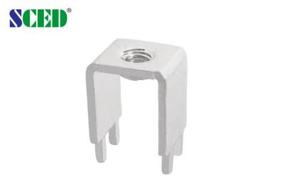 China PCB Metal Terminal Block Accessories Brass 5.0mmx10.0mm Center Space for sale