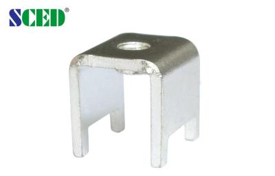 China Metal PCB Terminal Block Accessories 80A Current Rating - Brass & Copper Electrical Components for Industrial Applications for sale