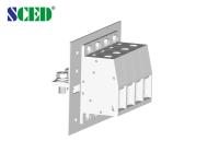 China 285A Through Panel Quick Connect Terminal Block 30mm 1-24 Poles Grey for sale