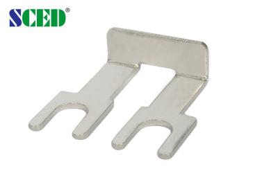 China PCB Terminal Accessories 10.3mm Center Space Quick Contactor Brass Copper Tin Plated for sale