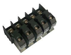 China Electrical Feed Through Terminal Block Connectors 85A Brass Perforation 15mm M5 for sale