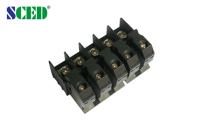China Electrical Feed Through 85A Terminal Block Connectors Brass Perforation 15mm M5 for sale
