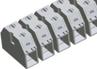 China Steel Screw 50A Feed Through Terminal Block 13.5mm Pitch 2-16 Poles Copper for sale