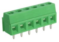 China SCED PCB Terminal Block 3.5mm 5.0mm 5.08mm Pitch AC2000V Withstand Voltage for sale