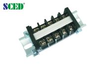 China 600V 30A 12.00mm Pitch PCB Rail Mount Terminal Blocks - UL94 V-0 Rated, Any Pole Configuration for sale