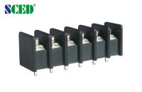 China Black Barrier Type PCB Terminal Blocks 7.62mm Pitch 300V 15A 2P-22P with UL CE Certification for sale