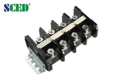 China Pitch 27.00mm Barrier High Current Terminal Block Connectors 600V 150A for sale