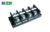 China Black High Current PCB Terminal Block Connector 36.00mm Pitch 600V 240A Rating for sale